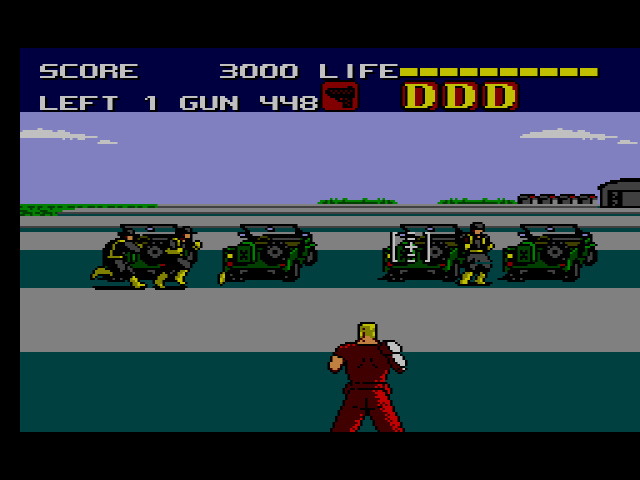 Dynamite Duke / Seibu Kaihatsu / Genesis / 1990 / Sega Does