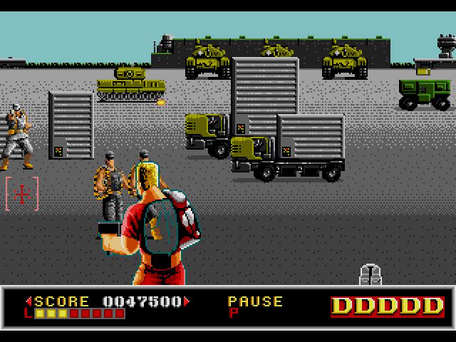 Dynamite Duke / Seibu Kaihatsu / Genesis / 1990 / Sega Does