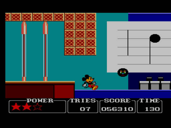 Castle of Illusion Starring Mickey Mouse (8-bit) / 1991 / Sega Does